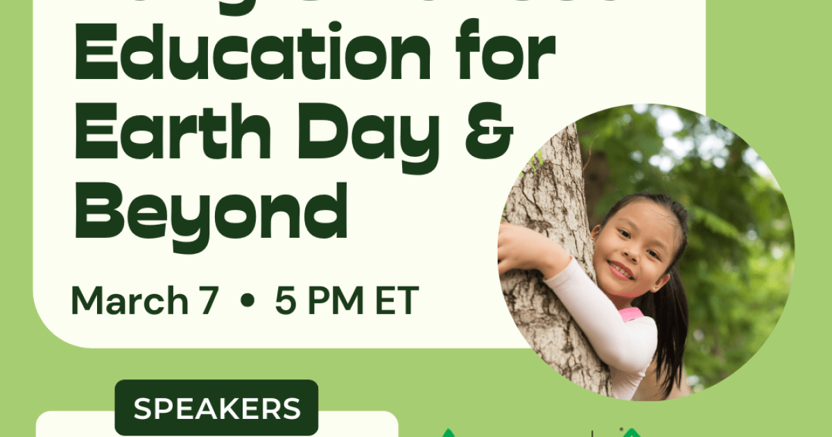 Stepping Out: Early Childhood Education for Earth Day and Beyond | eePRO